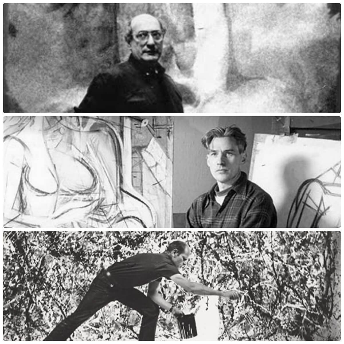Jackson Pollock Biography Paintings - Abstract Expressionism